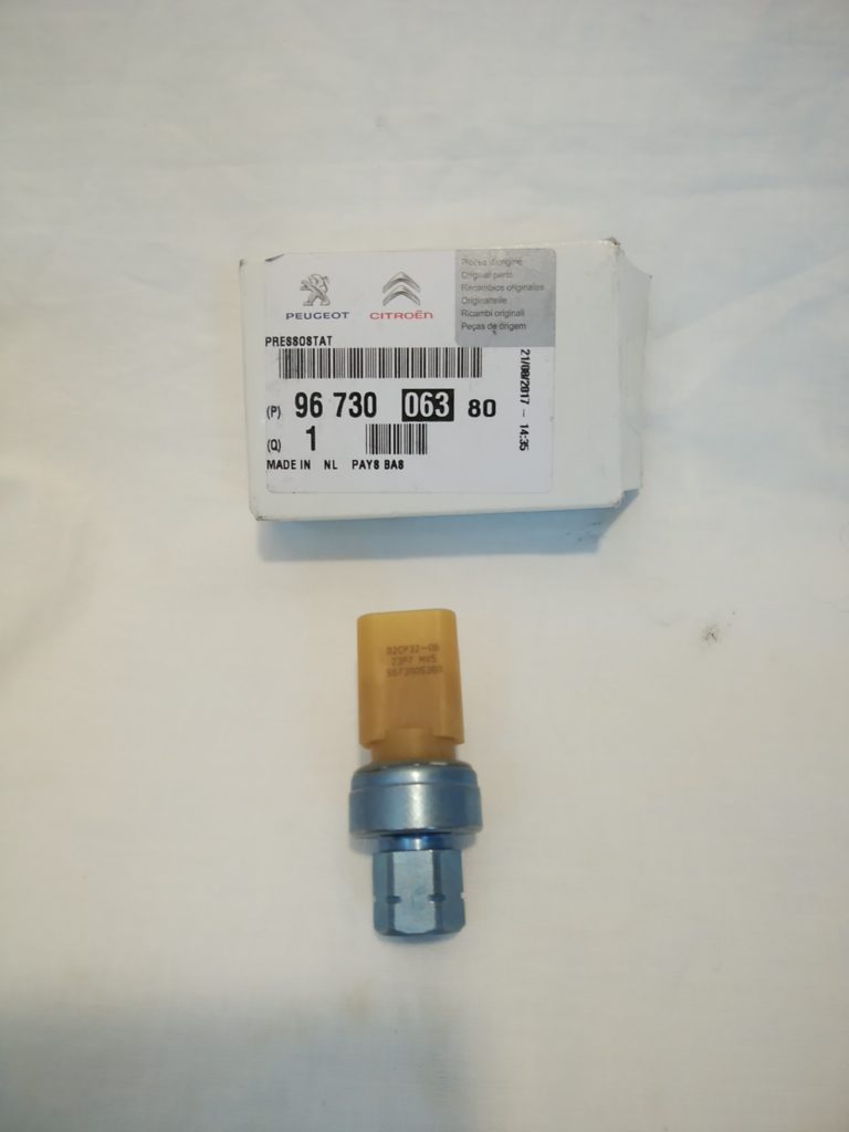 プジョー エアコンプレッシャースイッチ 9673006380 お取り寄せ商品詳細情報です！！