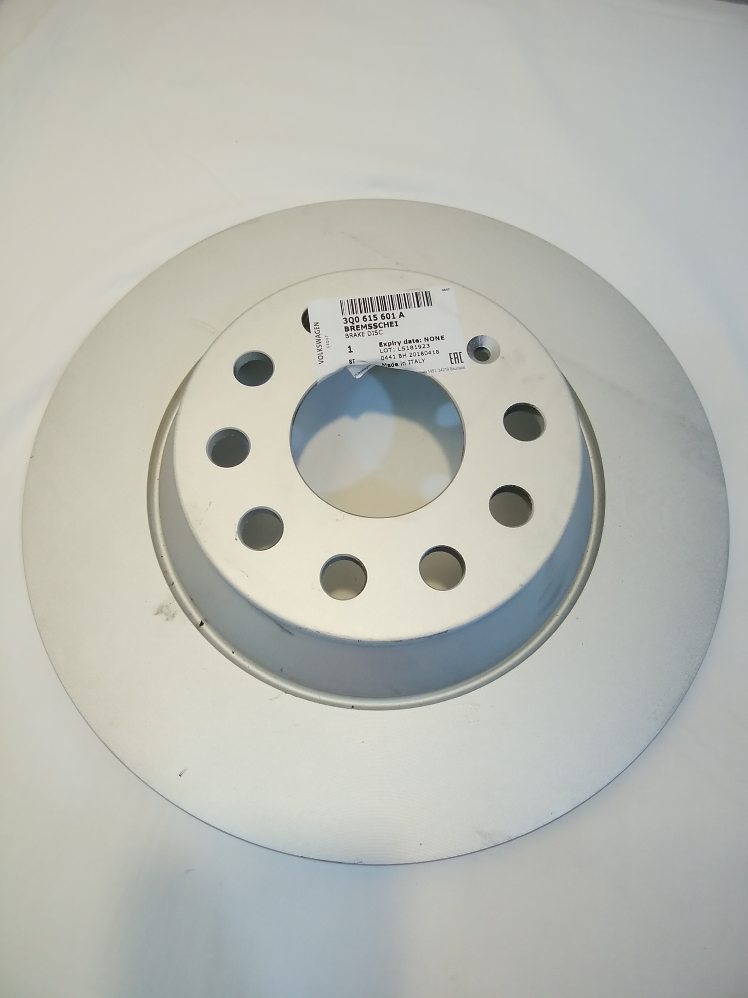 ワーゲンパーツ 通販 リヤディスクローター 3Q0615601A お取り寄せ商品詳細情報です！！