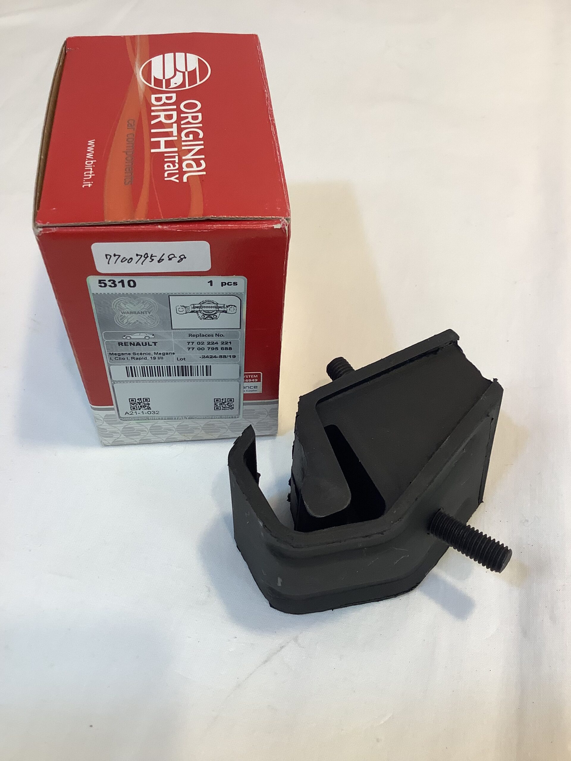 ルノーパーツ 通販 ルーテシア エンジンマウント 7700795688 お取り寄せ商品詳細情報です！！